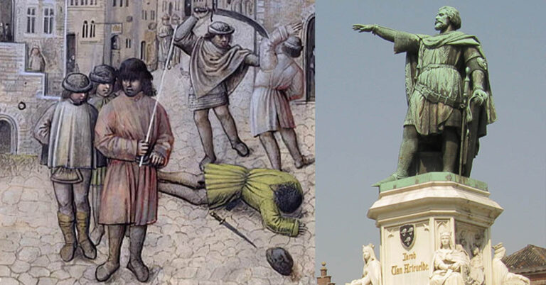 GESCHIEDENIS. De moord op Jacob Van Artevelde - PAL